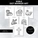 Bible Do a Dot Christian Dot Marker Coloring Pages Printable Armor of ...