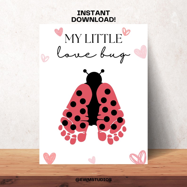 Valentine Handprint Craft Valentines Handprint Keepsake Craft for Kids ...