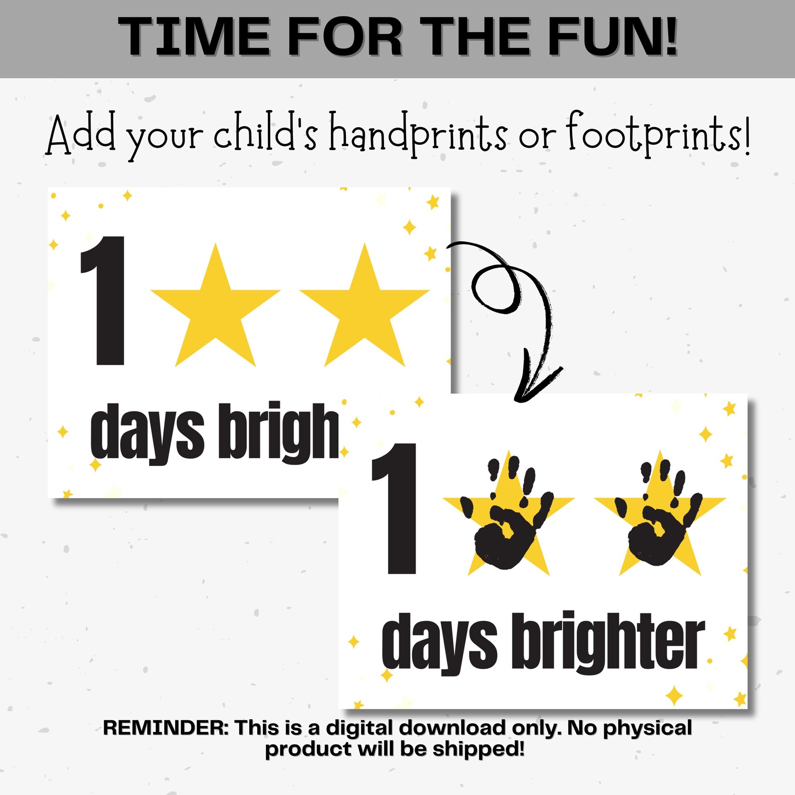 100th Day of School Handprint Art 100 Days Brighter Fun Preschool ...