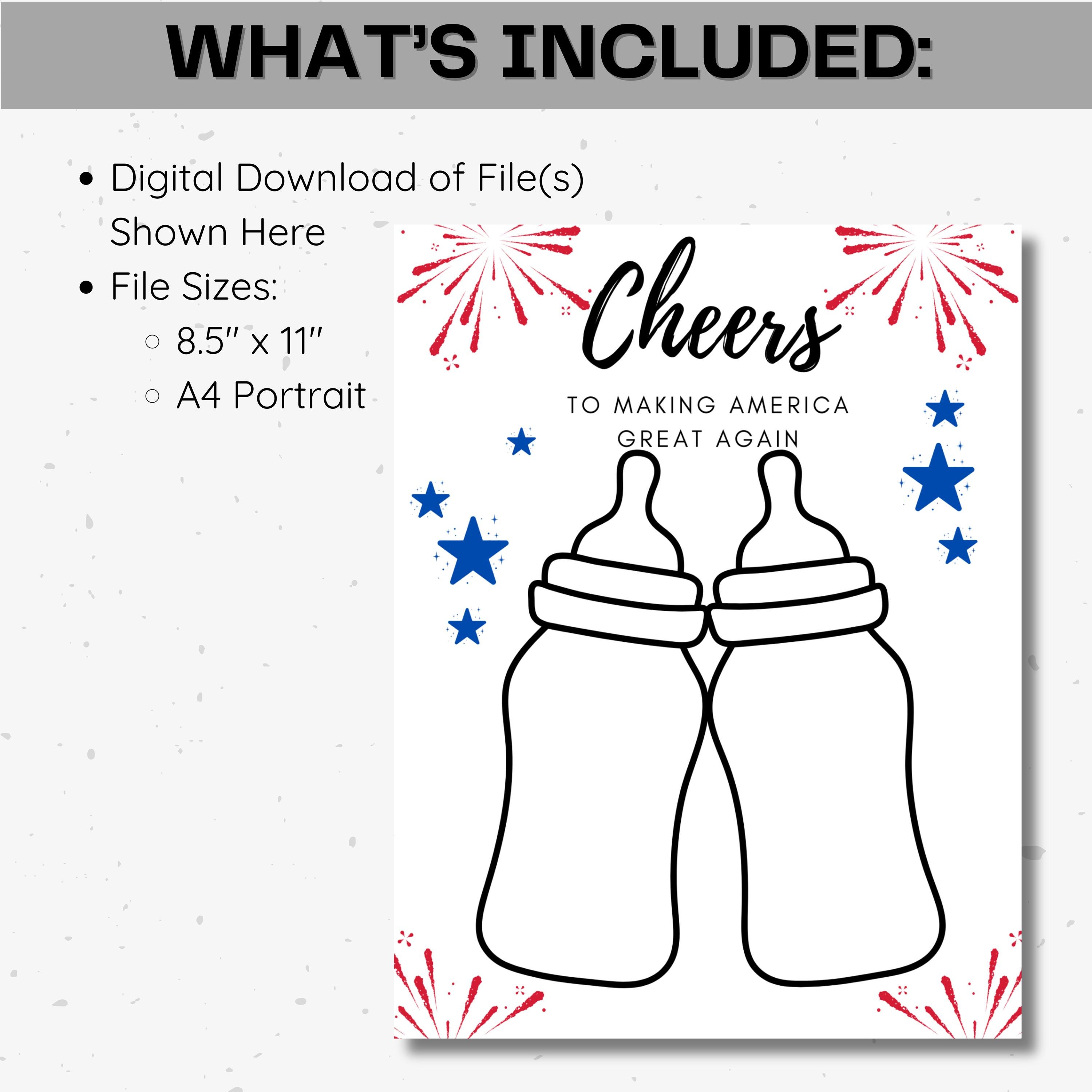 Inauguration Handprint Keepsake Donald Trump Inauguration Day 2025 ...