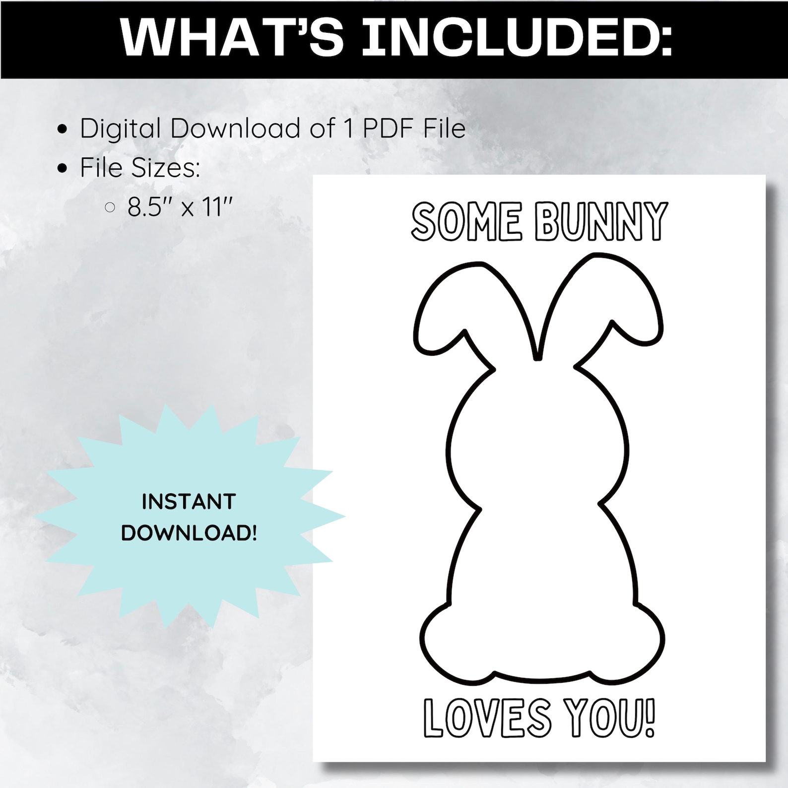 Easter Bunny Craft Template Simple DIY Easter Activities for Kids Easy ...