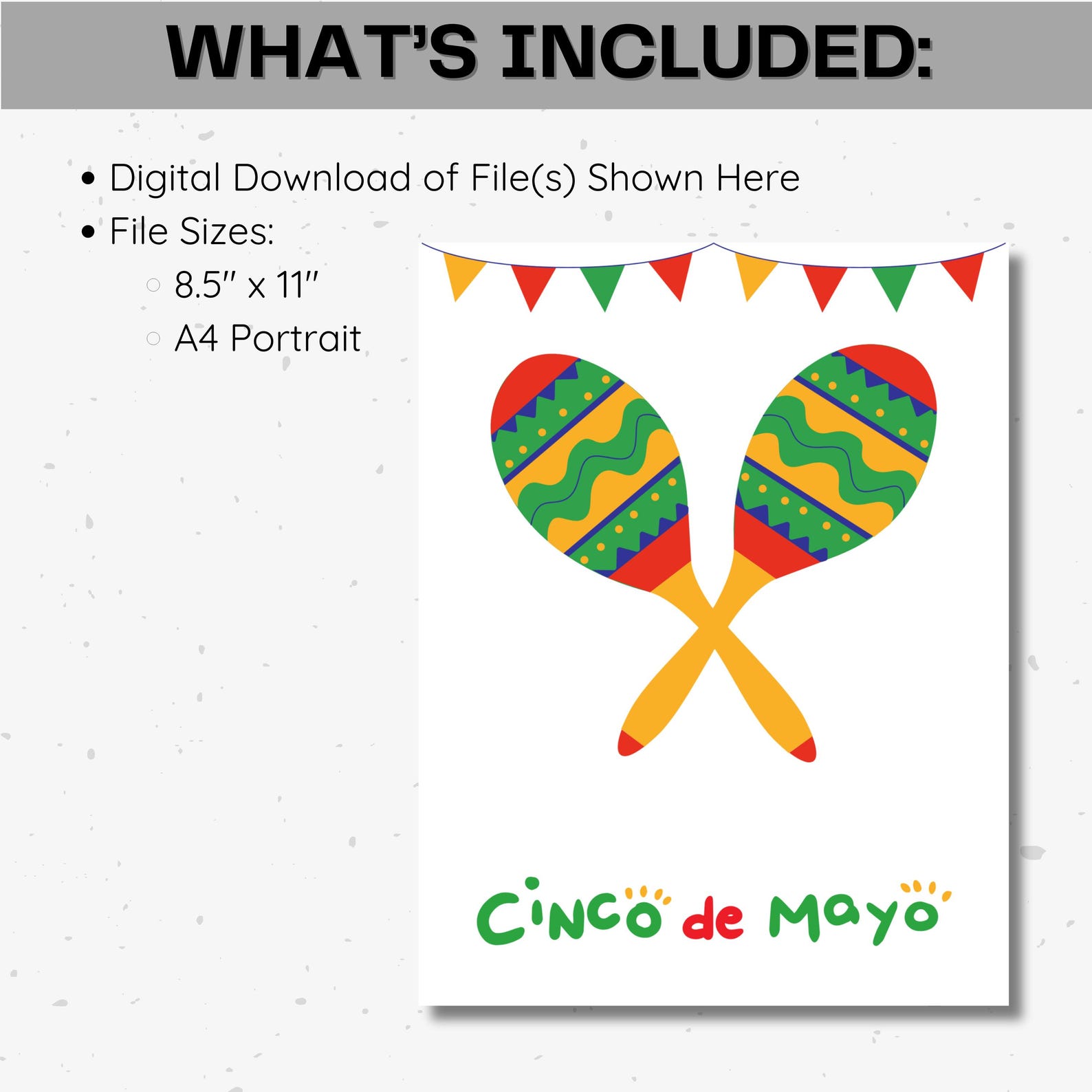 Cinco De Mayo Handprint Craft Printable Fiesta Activity for Cinco De ...