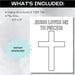 Jesus Loves Me Craft Template Simple DIY Bible Activity for Kids ...