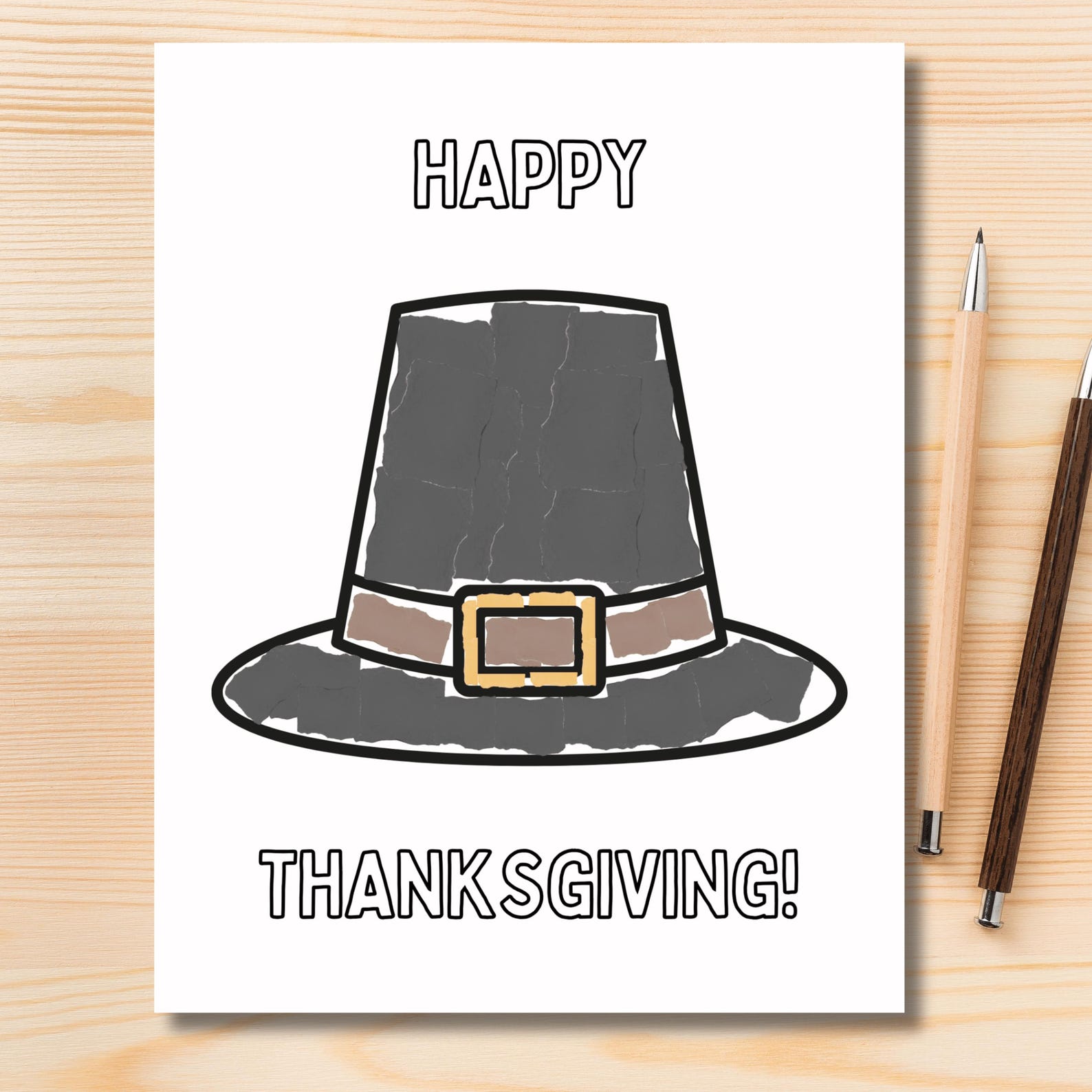 Happy Thanksgiving Craft Template Printable Thanksgiving Coloring Pages ...