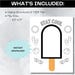 Summer Craft Template Stay Cool Ice Cream Popsicle Craft Hello Summer ...