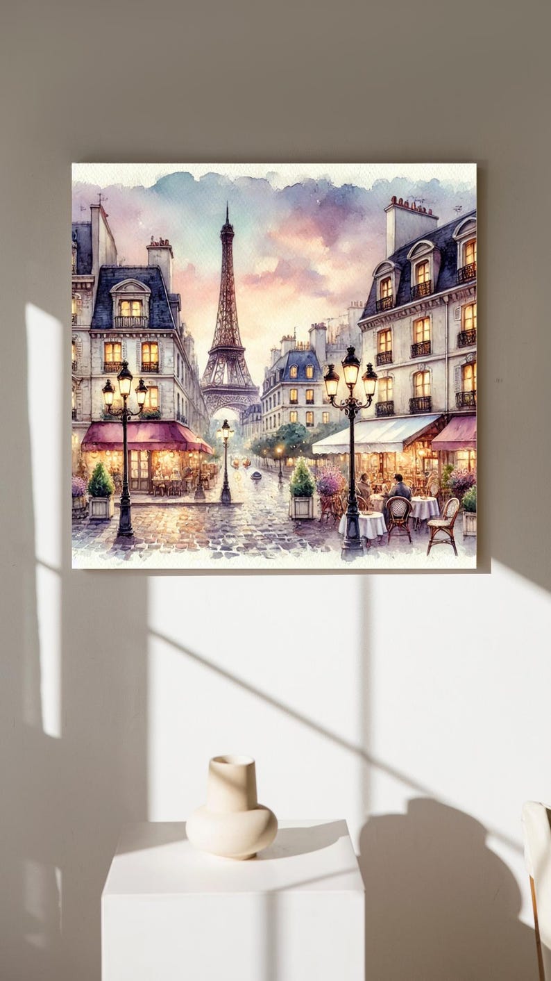 Poster Digital Imprimible París - Etsy