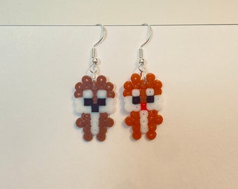 Adorable Mini Perler Bead Hama Bead Butterfly Inspired Earrings - Etsy