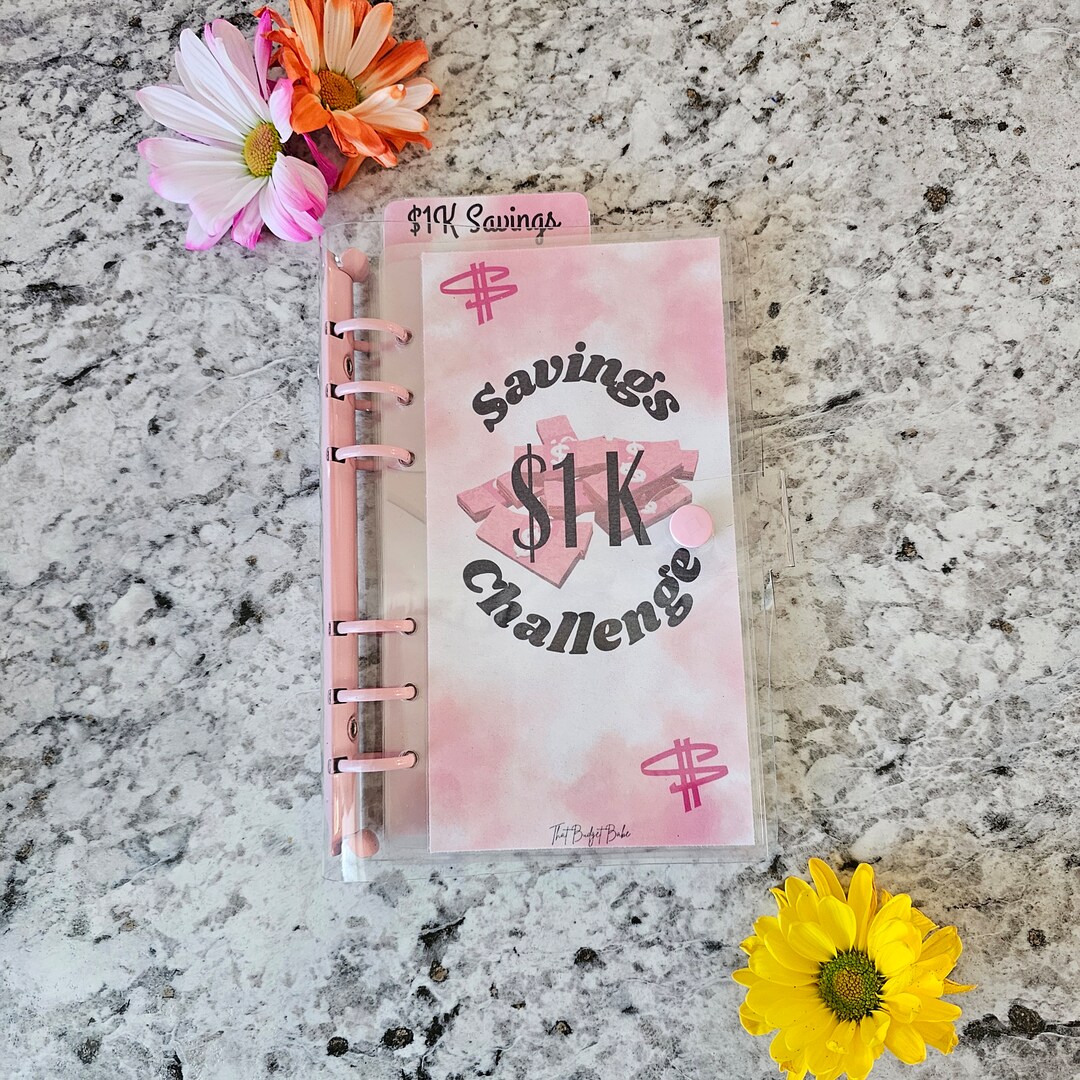 1K Savings Challenge Binder *saving Money Has Never Been This Easy* - Etsy