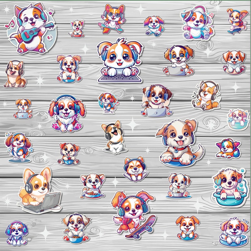 Dog Stickers - Etsy