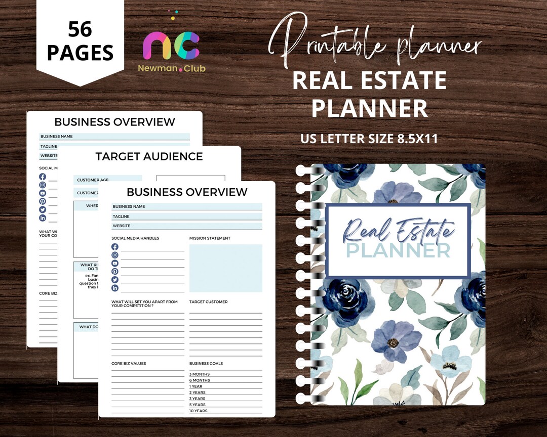 Real Estate Planner, Real Estate Business Planner, Real Estate Agent ...