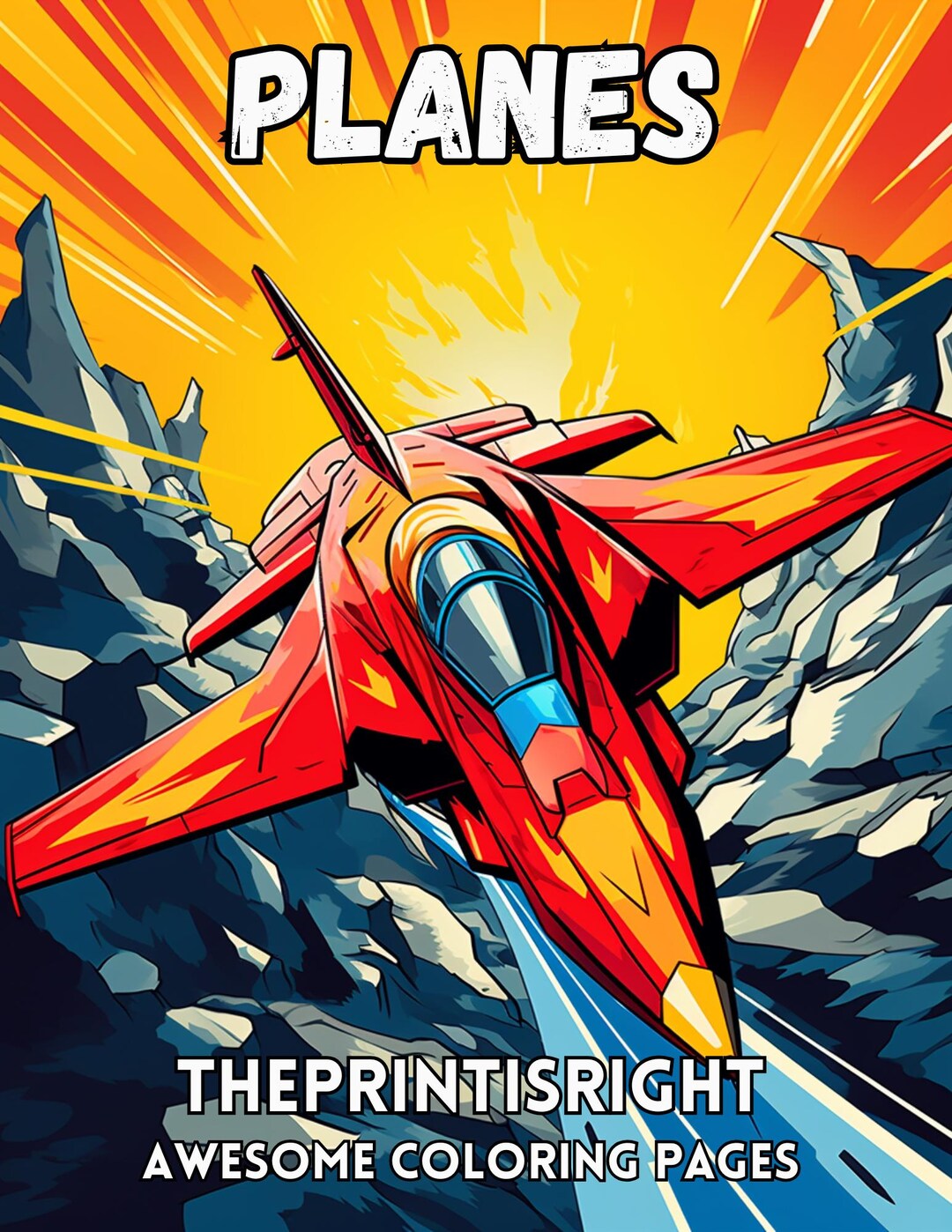 40 Airplanes Coloring Pages | Fun Kids Coloring Pages | for Stress ...
