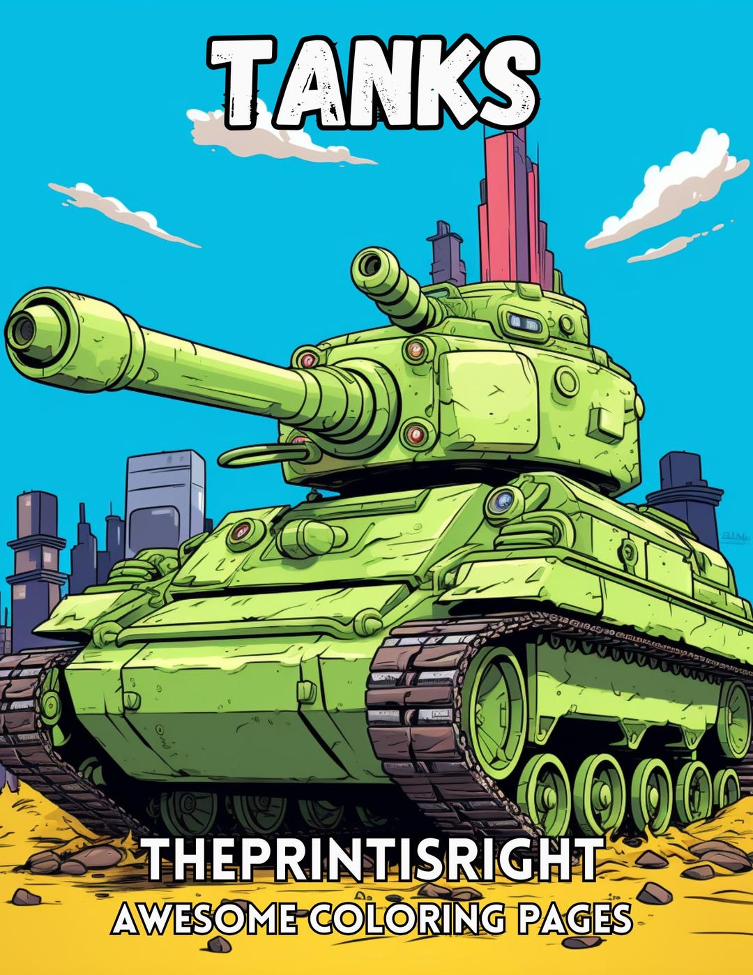 40 Tanks Coloring Pages | Fun Kids Coloring Pages | Stress Relief and ...