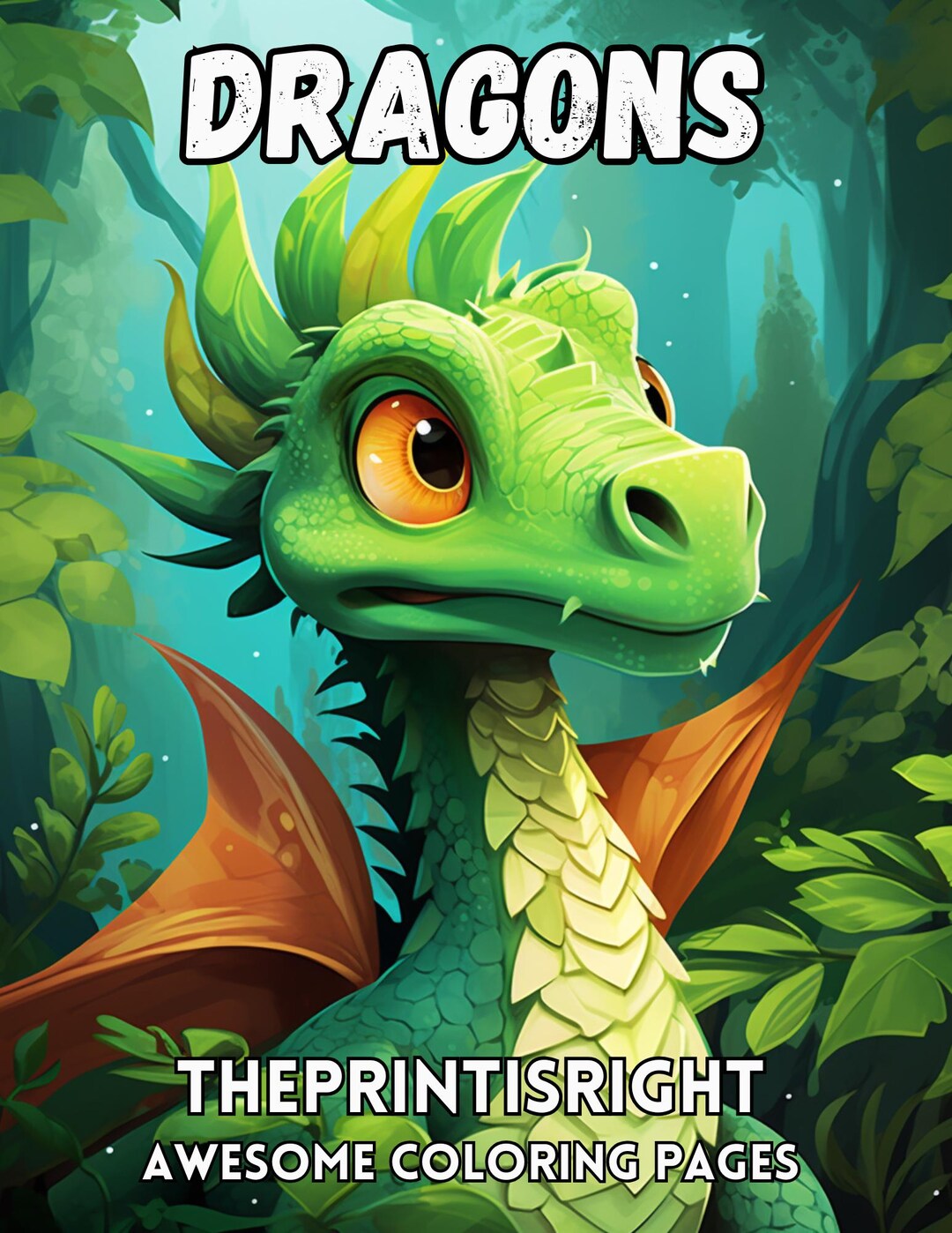 40 Fierce Dragons Coloring Pages | Fun Kids Coloring Pages | for Stress ...