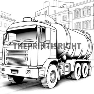 40 Trucks Coloring Pages | Fun Kids Coloring Pages | Stress Relief and ...