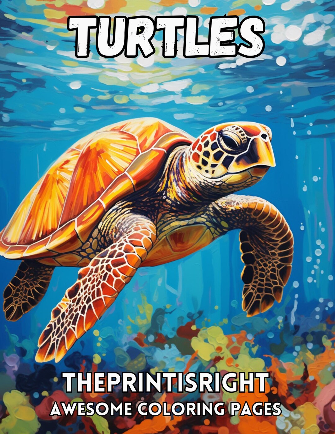 40 Cute Turtles Coloring Pages | Fun Kids Coloring Pages | Stress ...