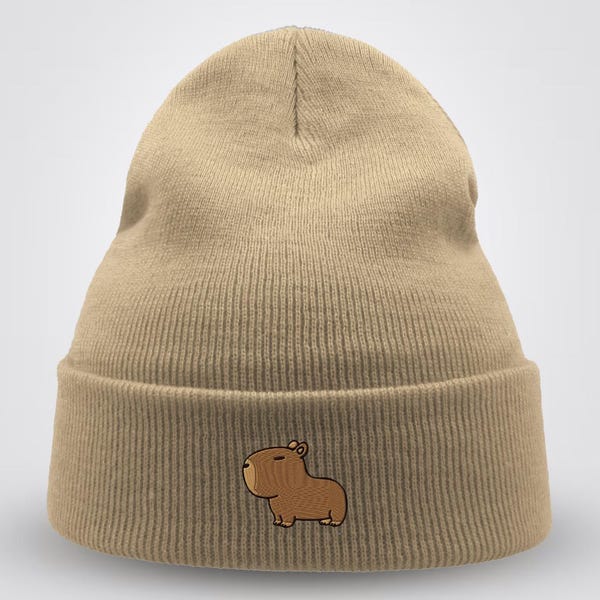 Gorro de capibara - Etsy México