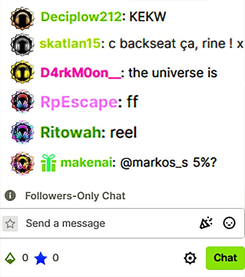 Custom Twitch Headphone Sub Badges: Streamer Subscriber Rewards ...