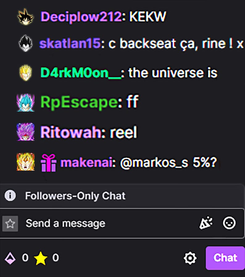 GOKU Sub Badges, Twitch Sub Badges, Twitch Badges, Twitch Sub Badge ...