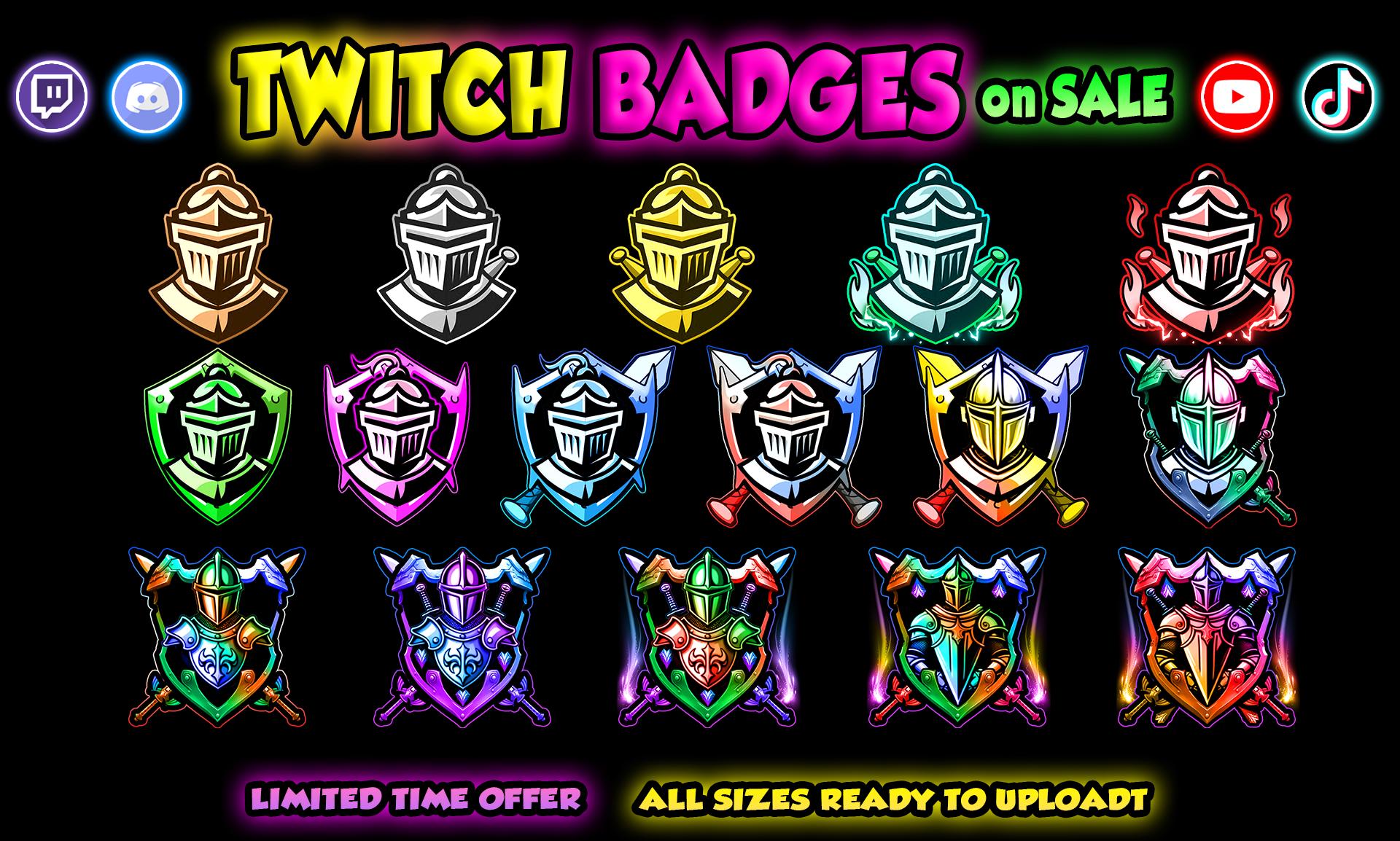 SPARTAN Sub Badges, Twitch Sub Badges, Twitch Badges, Twitch Sub Badge, Sub Badges Twitch ...
