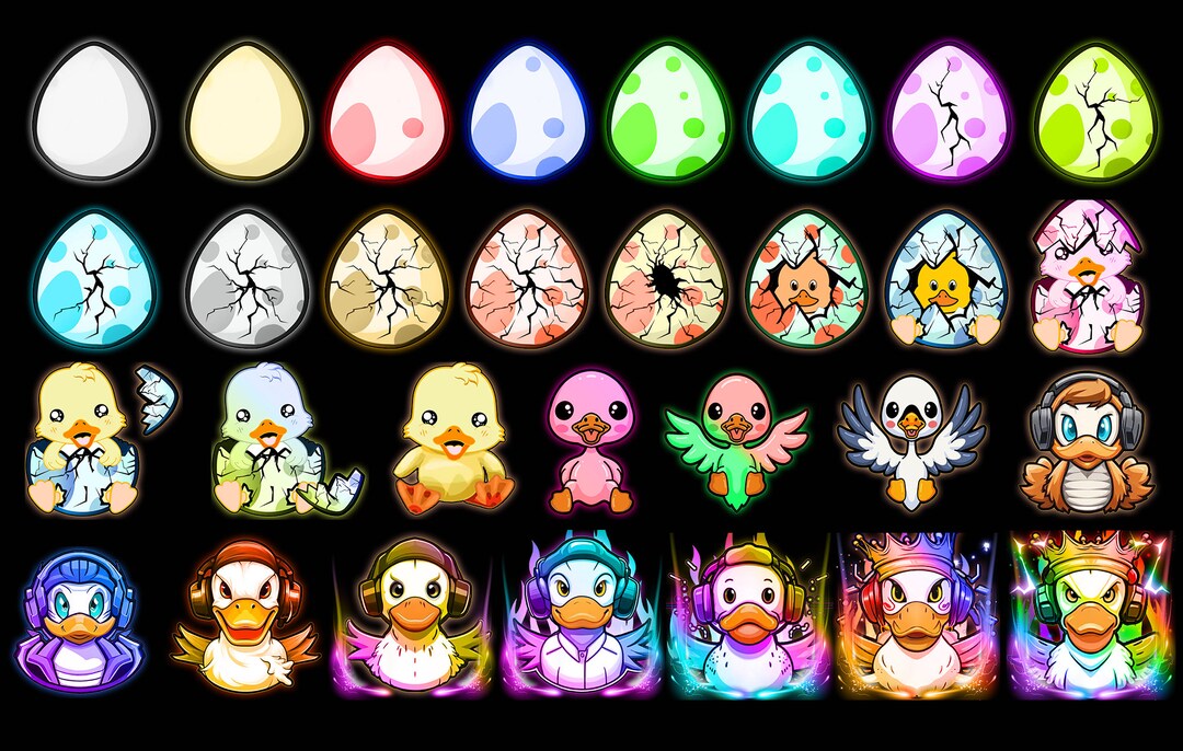 DUCK Sub Badges, Twitch Sub Badges, Twitch Badges, Twitch Sub Badge ...