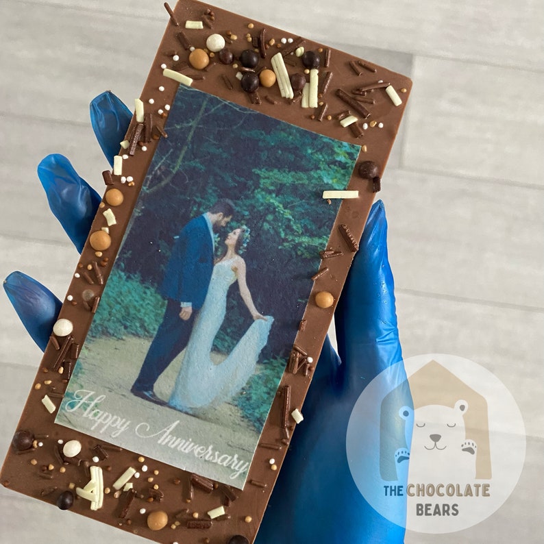Photo Chocolate Bar, Personalised Photo Chocolate, Personalised ...