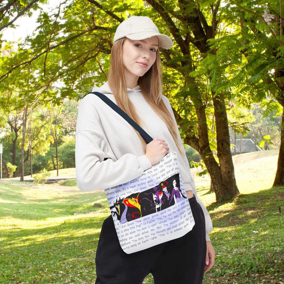 Disney Villain Squad Tote Bag, Disney Cute Tote Bag, Disney Tote Bag ...