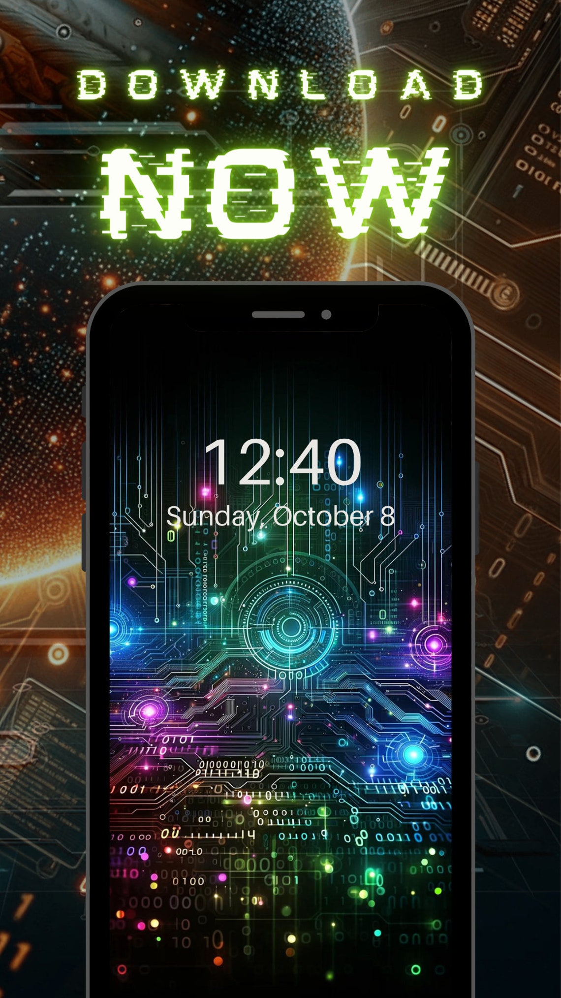 Tech Mobile Wallpapers: Futuristic Designs (digital Download) - Etsy