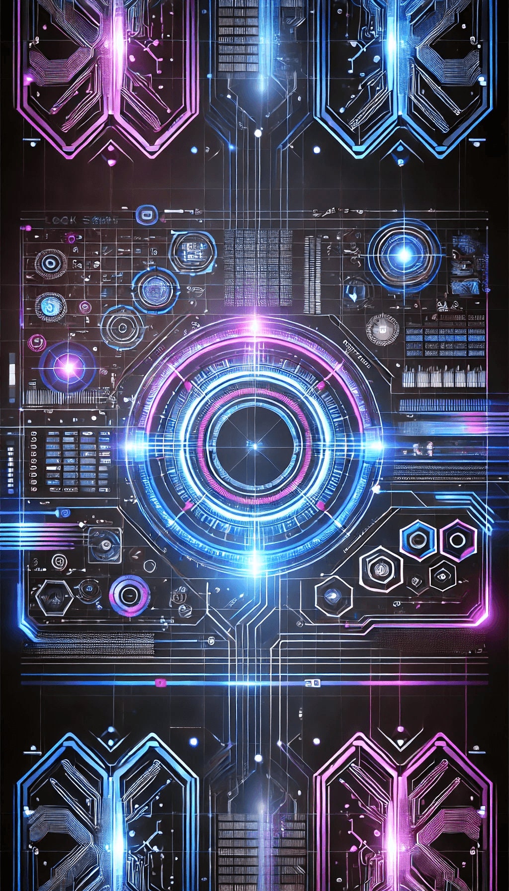 Tech Mobile Wallpapers: Futuristic Designs (digital Download) - Etsy