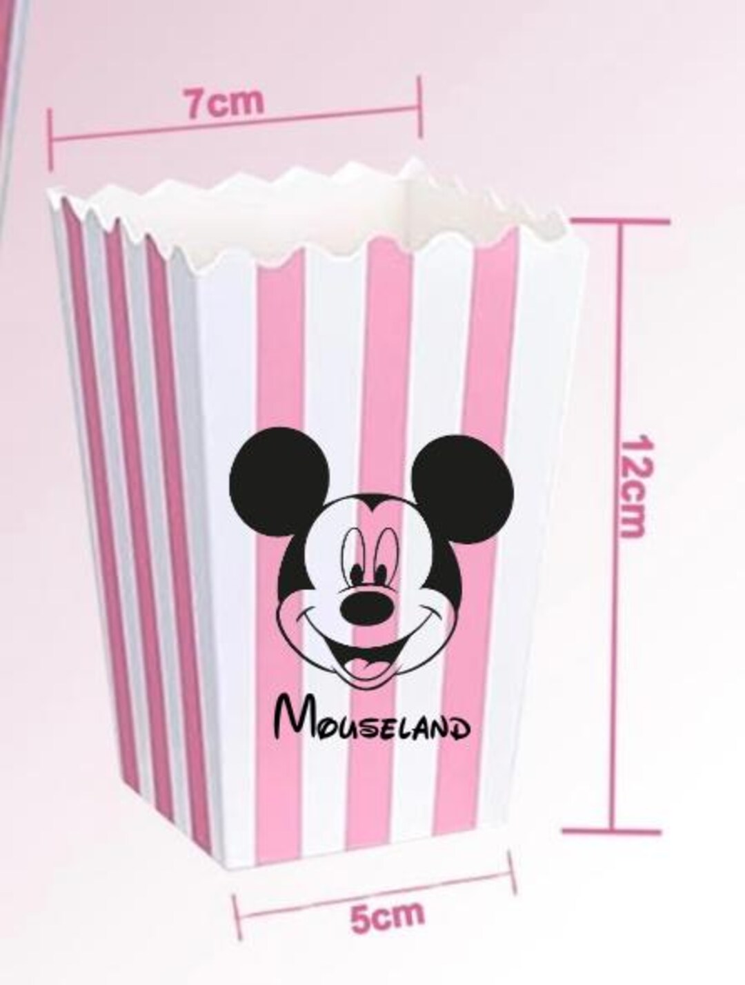Customized Mouseland Small Popcorn Buckets - Etsy