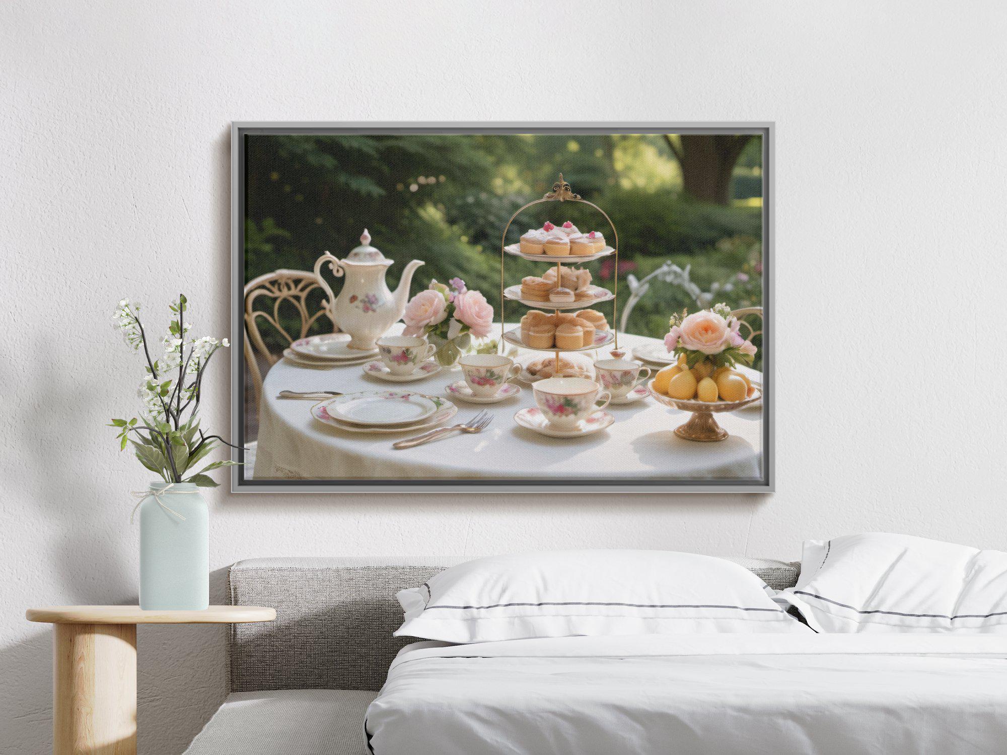Vintage Afternoon Tea Party Digital Download, Elegant High Tea Setup ...