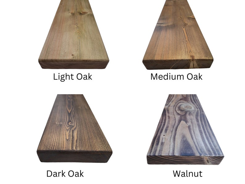 Floating Shelf Japanese Dark Wood Floating Shelves Oak Kitchen Wall ...