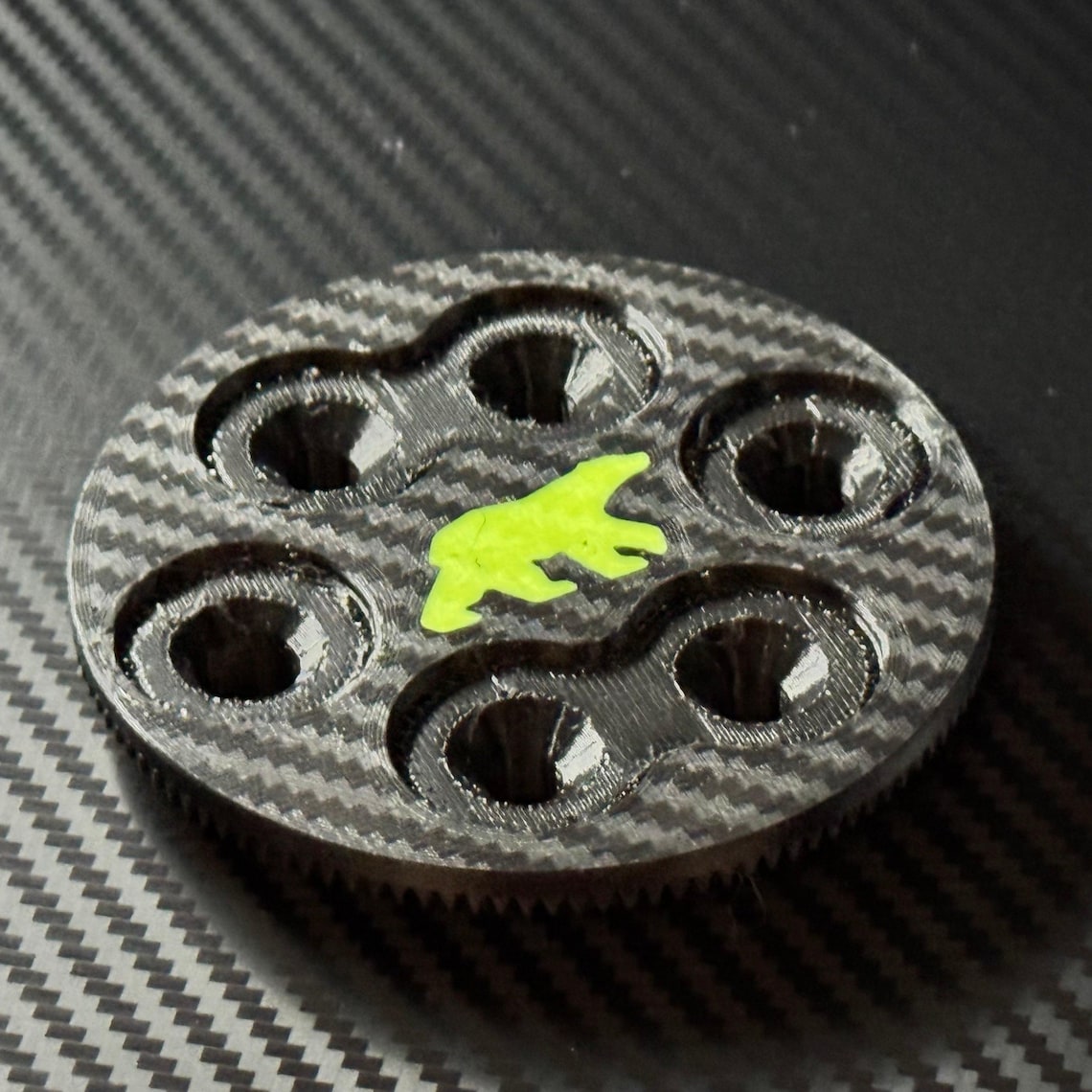 Bent Metal AirTag Snowboard Binding Disc (mini) 4x2 Channel Compatible ...