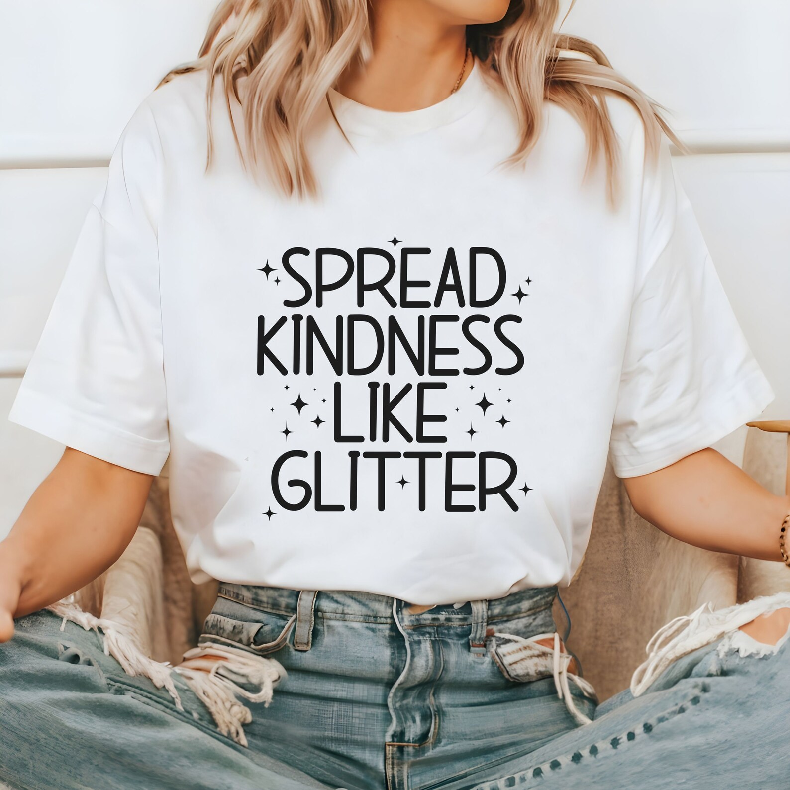 Spread Kindness Like Glitter, Kindness Shirt, Plus Size Shirt, Be Kind ...