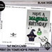 Magical Birthday Card: Wizard Fan Art, 5x7 Printable (PDF) - Etsy