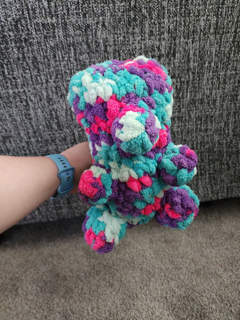 Giant Fuzzy Gummy Bear - Etsy