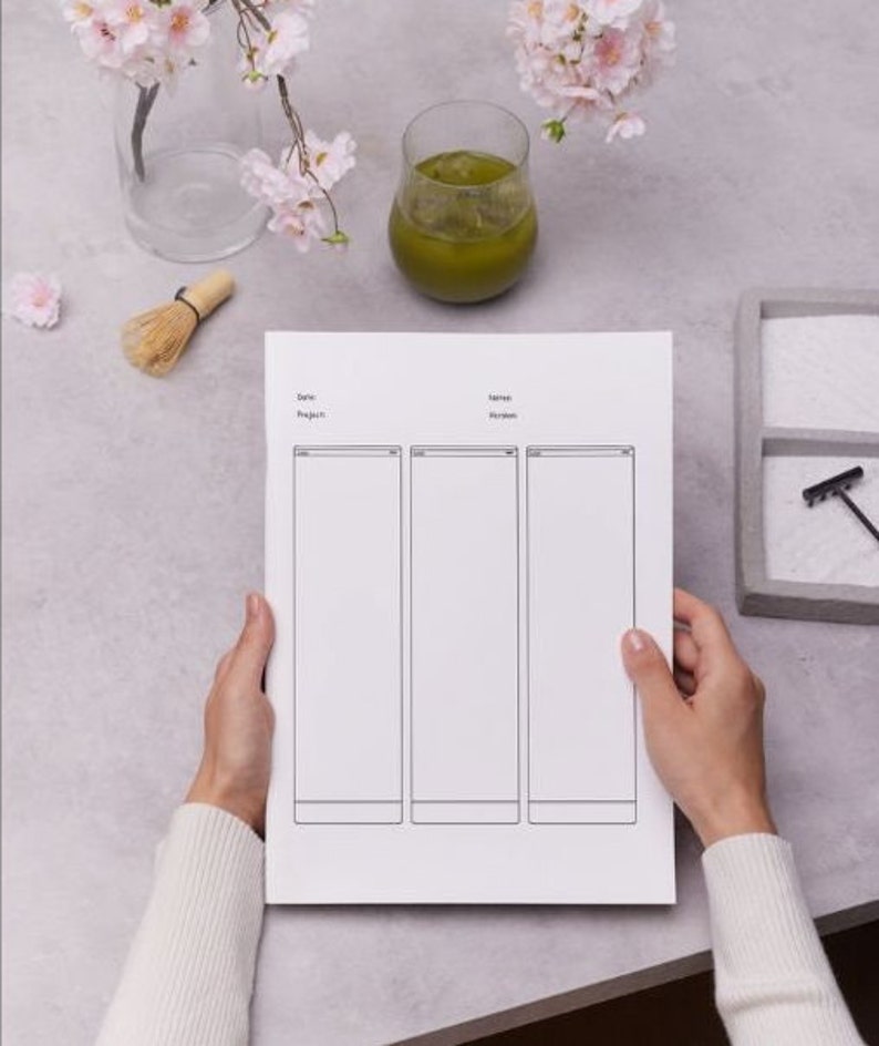 IPhone App UI/UX Wireframe Templates, Instant Download - Etsy