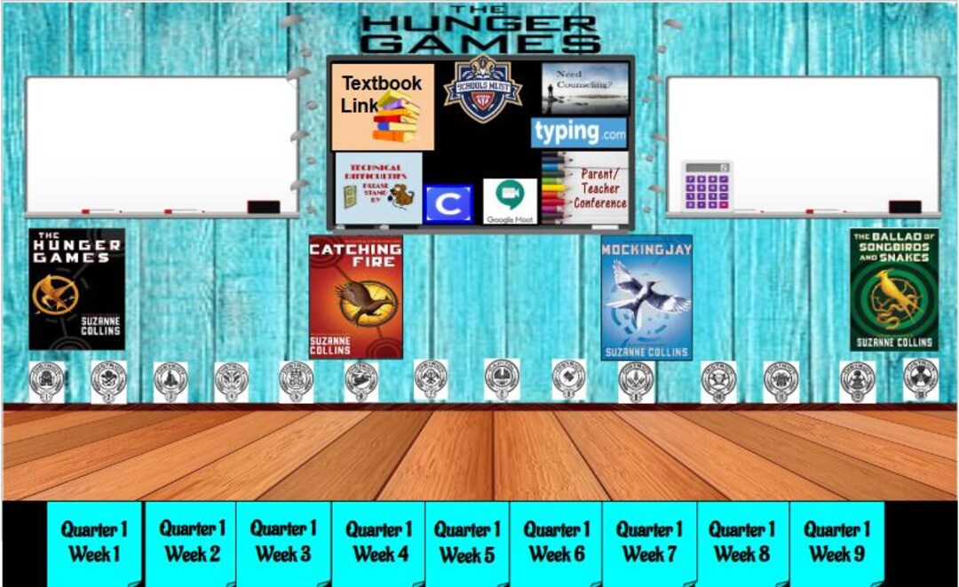 Hunger Games Bitmoji Classroom - Etsy