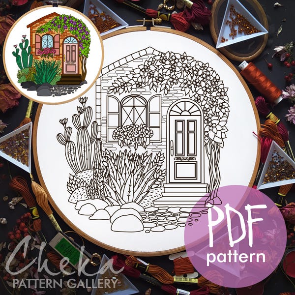 Cottage Embroidery - Etsy