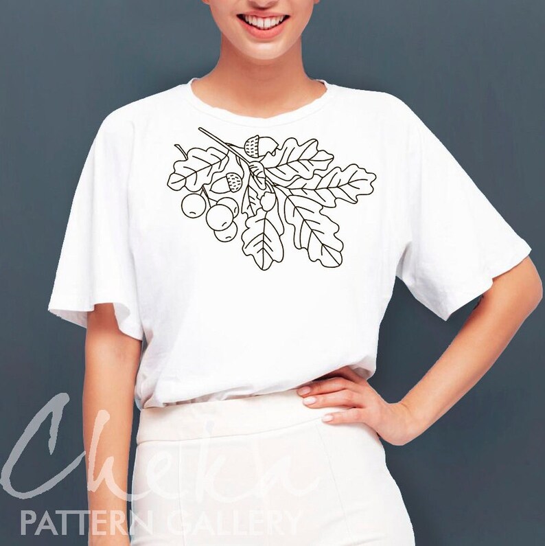 Floral Embroidery Pattern PDF, Digital Embroidery Scheme in PDF Format ...