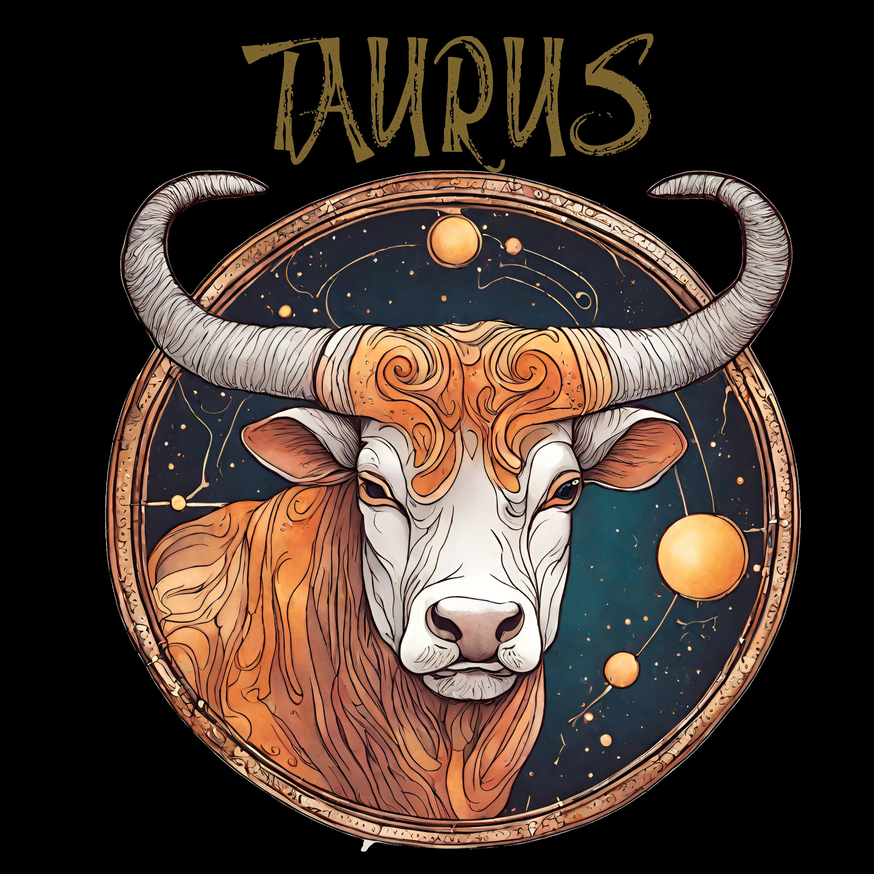 Taurus Sign Clipart, Astrology,printable Digital Download,it Can Be ...