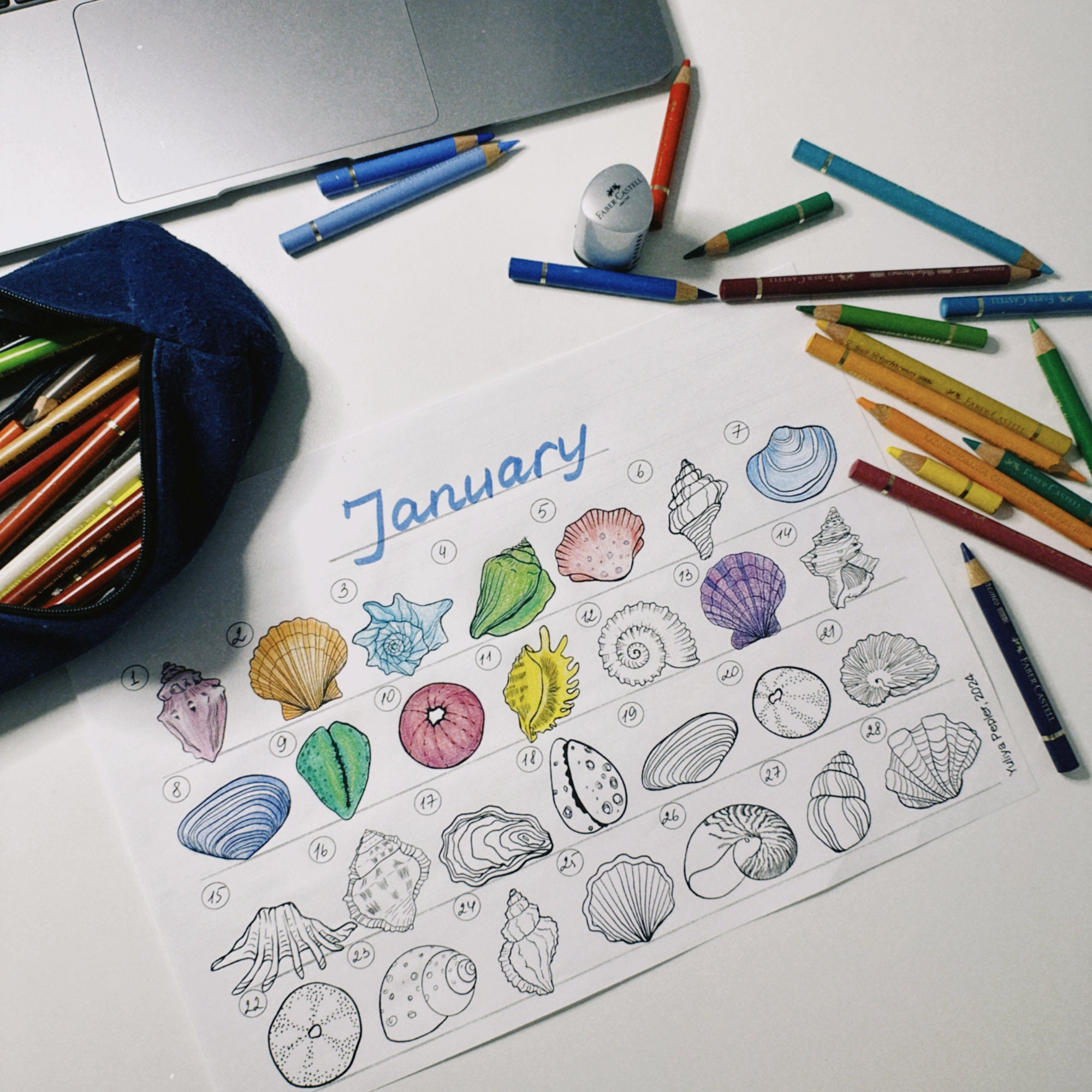 Habit Art Tracker Printable PDF: Boost Productivity & Reach Your Goals ...