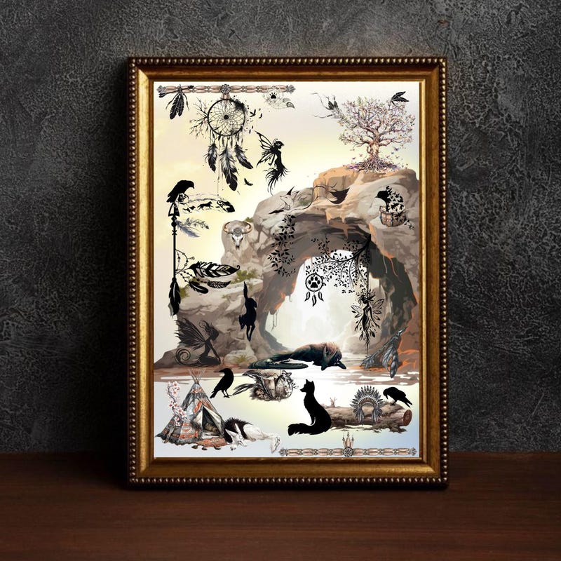 Shaman Poster - Etsy