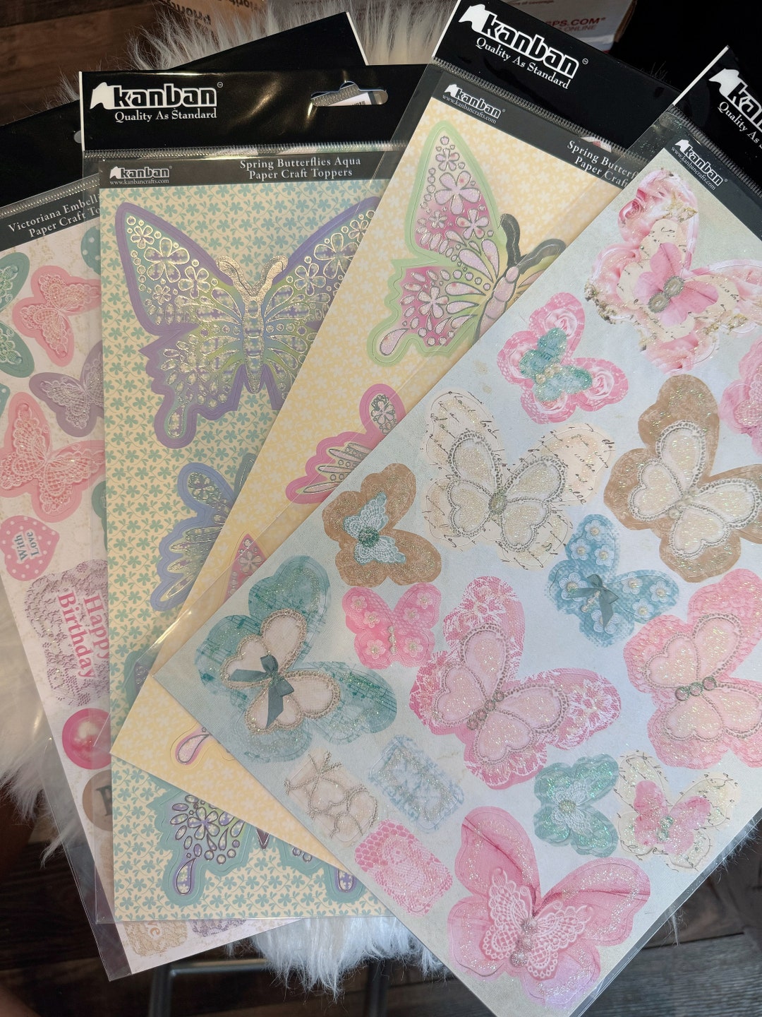 Kanban Paper Craft Toppers - Etsy