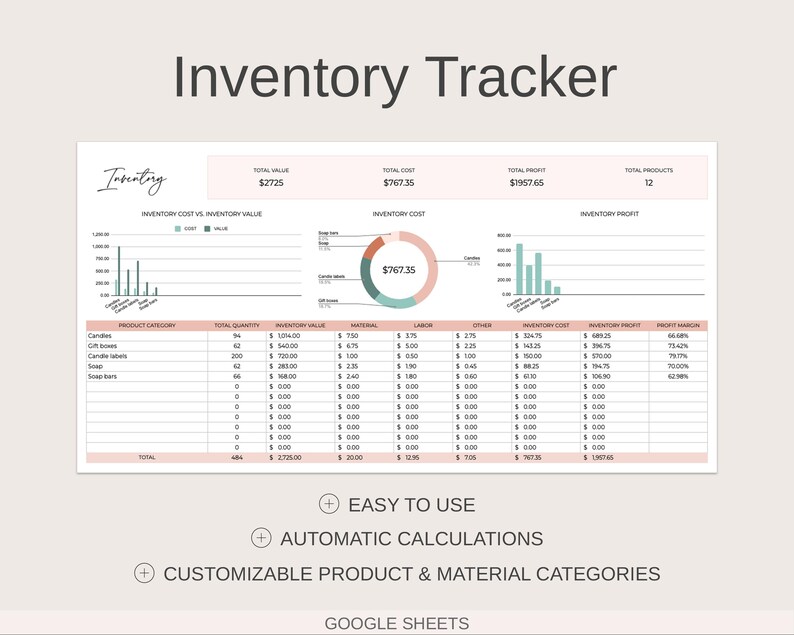 Inventory Tracker Spreadsheet Easy To Use Google Sheets Template For inventory-tracker-spreadsheet-easy-to-use-google-sheets-template-for