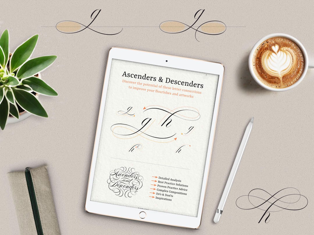 Ascenders & Descenders - Digital - Etsy