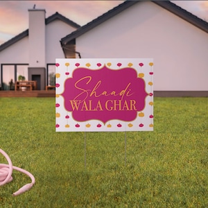 Shaadi Wala Ghar - Digital Sign - Etsy