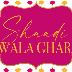 Shaadi Wala Ghar - Digital Sign - Etsy