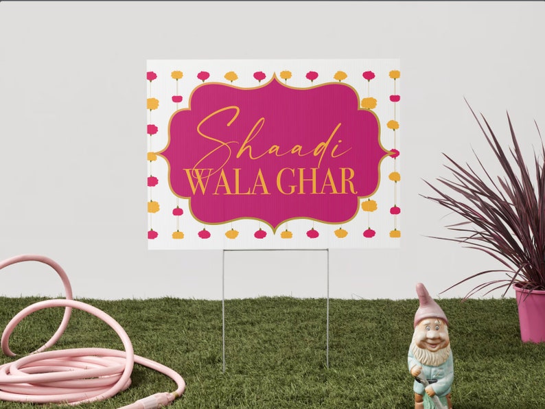 Shaadi Wala Ghar - Digital Sign - Etsy