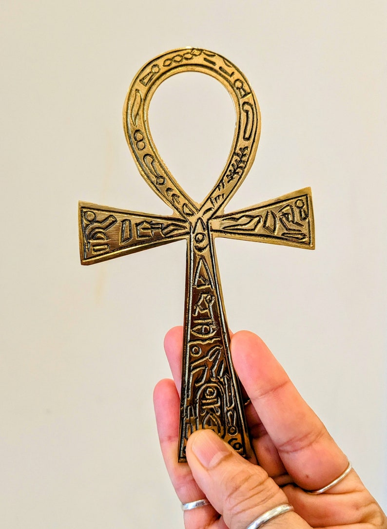 4 Brass Egyptian Ankh, Key of Life - Etsy