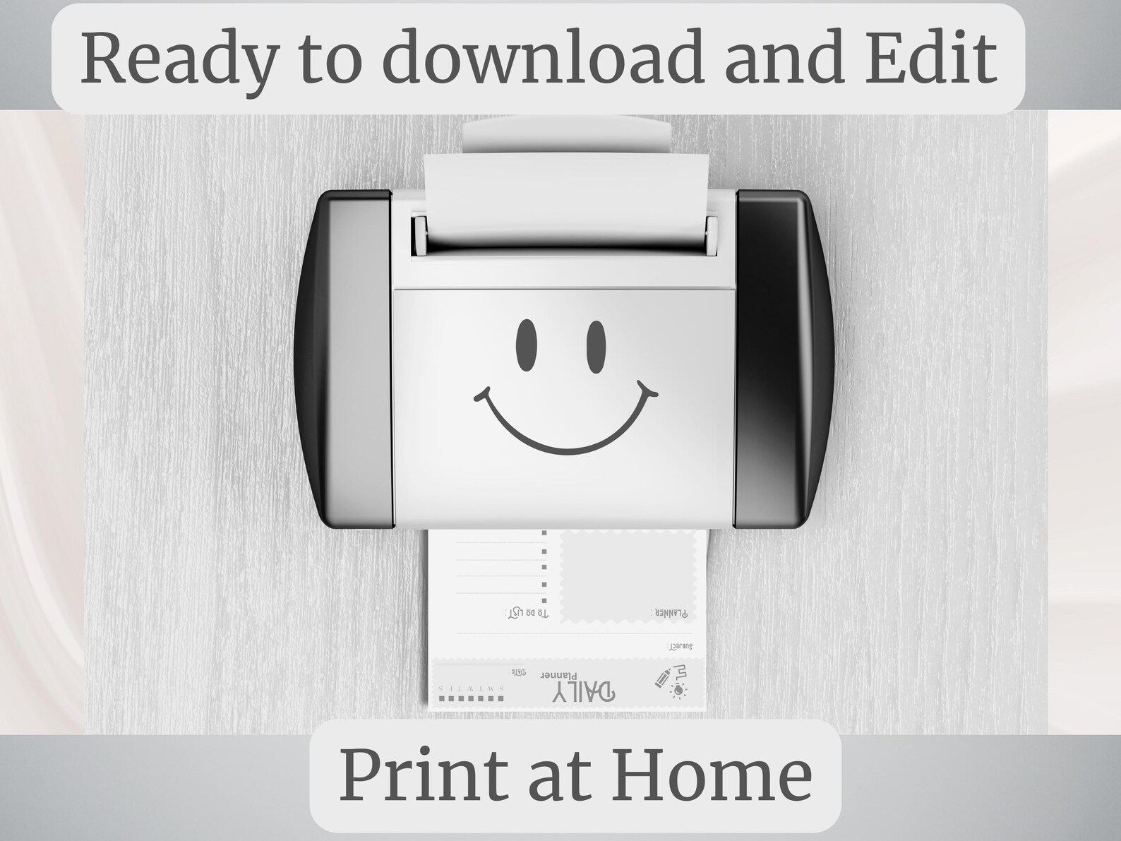 Editable Digital Daily, Weekly, Monthly, Yearly Planners and More ...